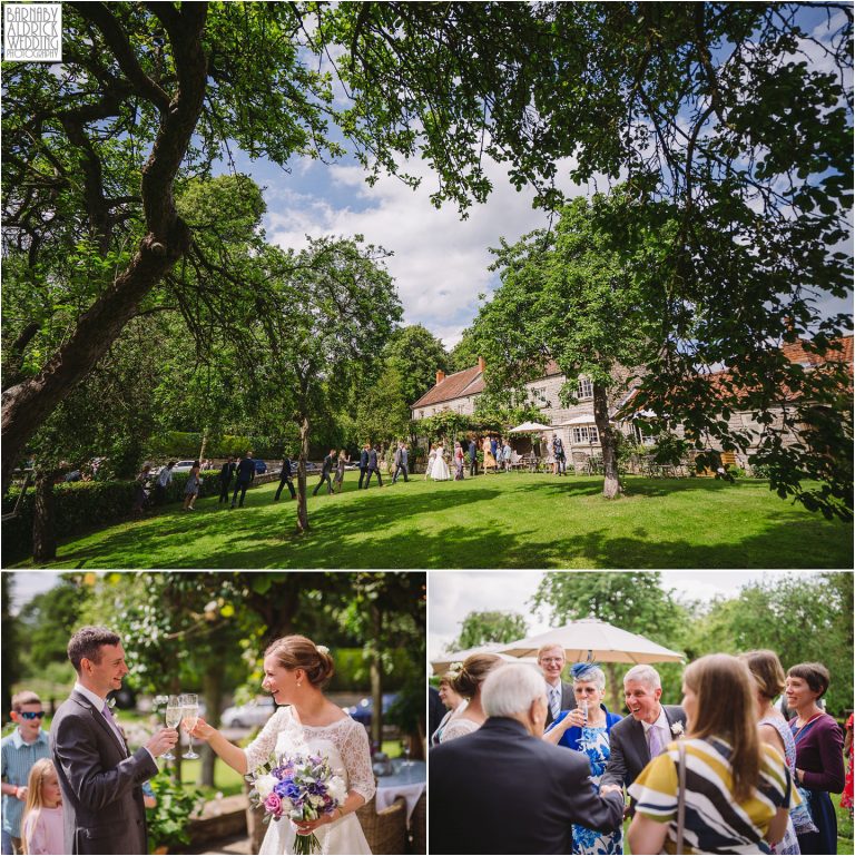 Relaxed Wedding Photos at the Pheasant Hotel in Harome, near Helmsley
