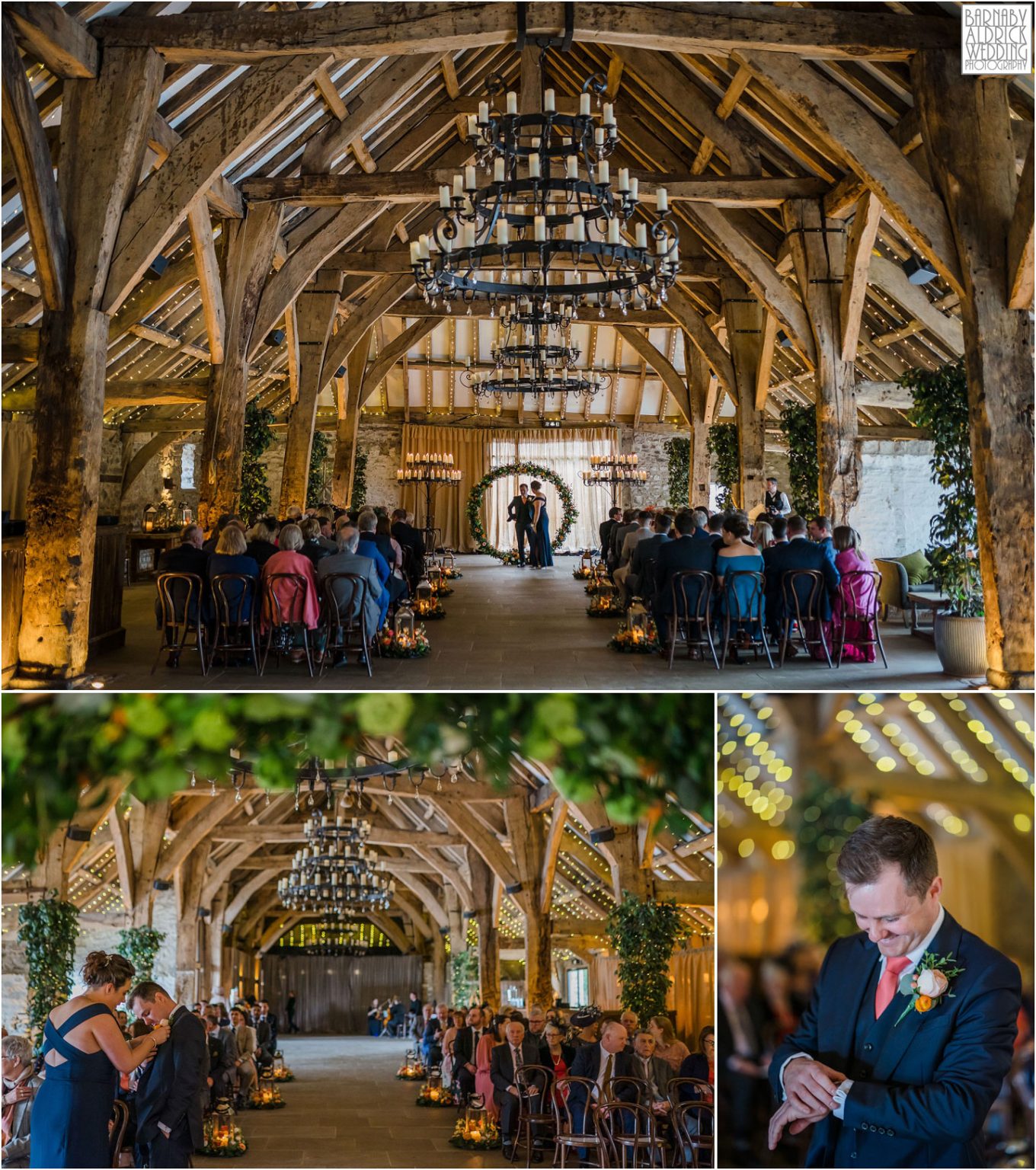 Wedding Photos at The Tithe Barn at Bolton Abbey in Yorkshire: Sam + Josh