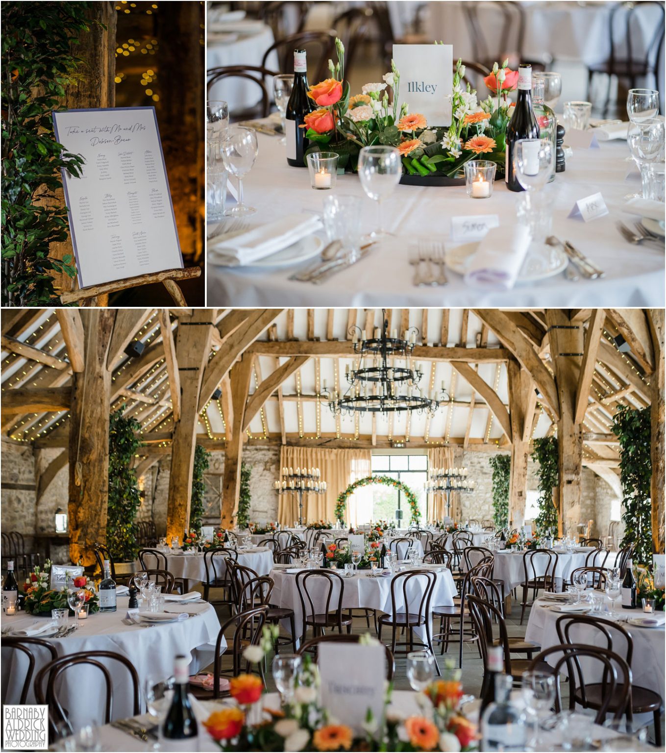 Wedding Photos at The Tithe Barn at Bolton Abbey in Yorkshire: Sam + Josh