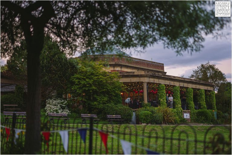 Wedding Photos at Sun Pavilion in Harrogate Valley Gardens in Yorkshire
