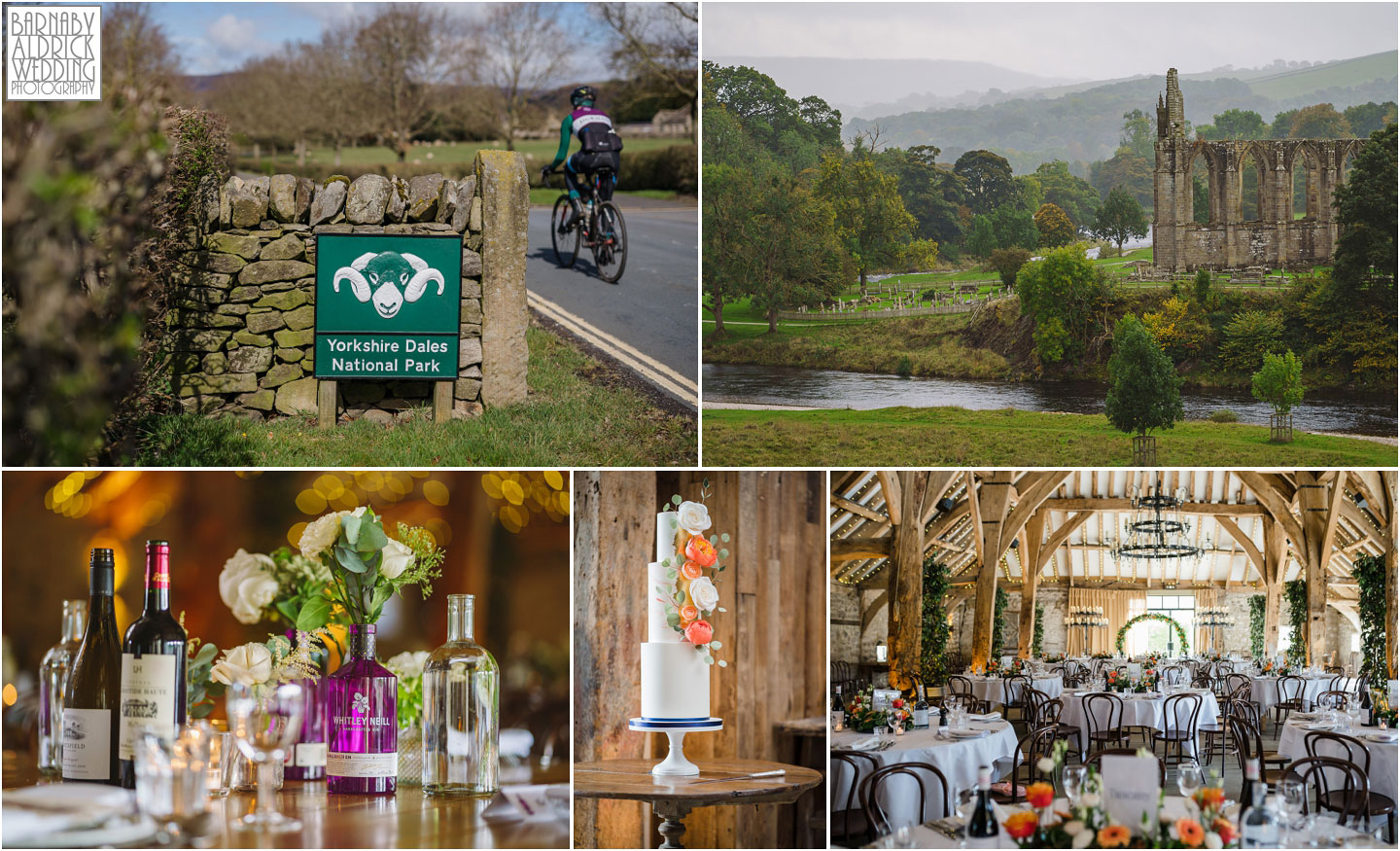 Wedding Photos at Cripps Tithe Barn at Bolton Abbey, in Yorkshire