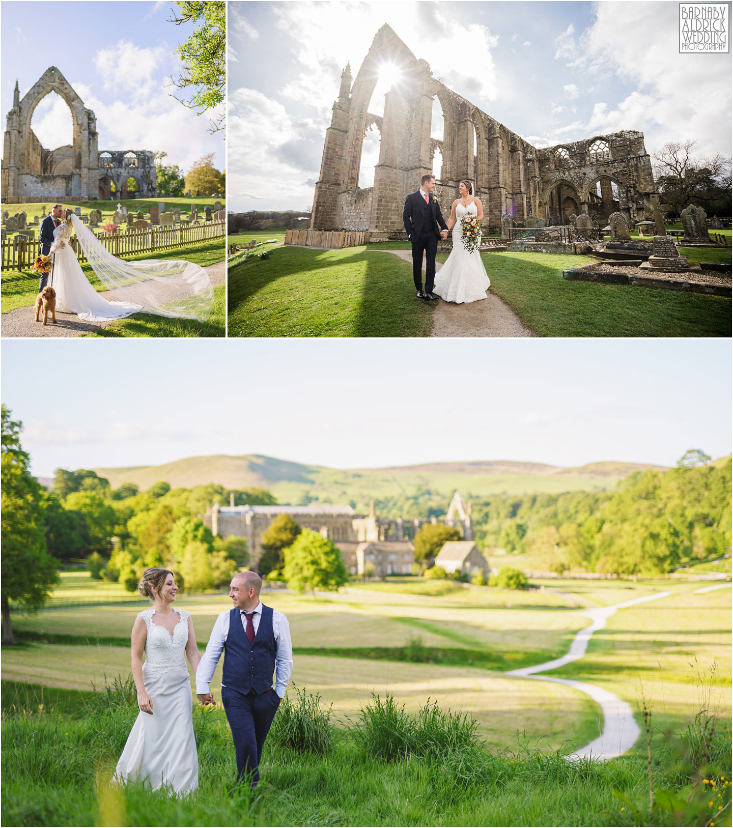 Wedding Photos at Cripps Tithe Barn at Bolton Abbey, in Yorkshire